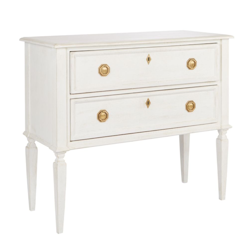 Two Drawer Chest | Oak Chest of Drawers | Franklin Chest – BSEID